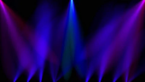 Stage lighting CG light animation motion... | Stock Video | Pond5
