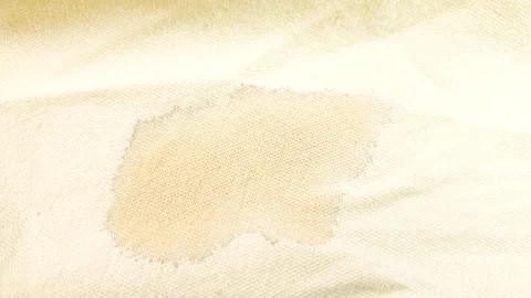 Stain on the fabric. Dirty stain, a trac... | Stock Video | Pond5