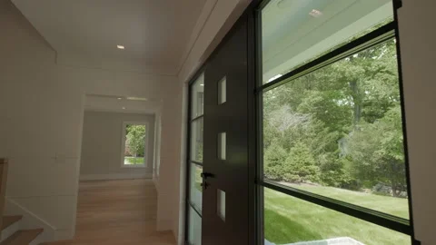 Stairs in modern home, real estate inter... | Stock Video | Pond5