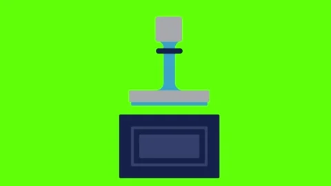Green Green Screen Stamp Stock Video Footage | Royalty Free Green Green ...