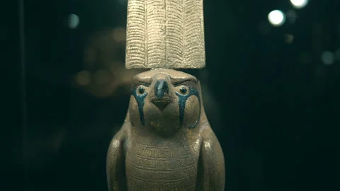 Standard of the god Sopdu, in the form o... | Stock Video | Pond5