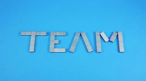 Team Word Stock Footage ~ Royalty Free Stock Videos | Pond5