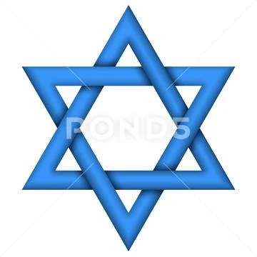 Star of David sign. Judaism religious symbol. Jewish culture sign ...