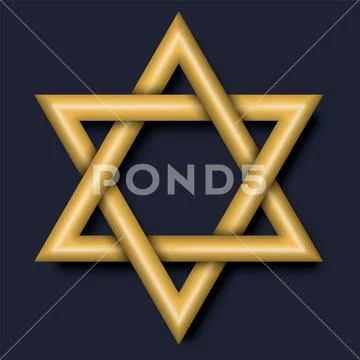 Yellow Star Of David Symbol 328 Jewish Yellow Star Stock Photos,