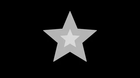 Star Fill Shape Background Loop | Stock Video | Pond5