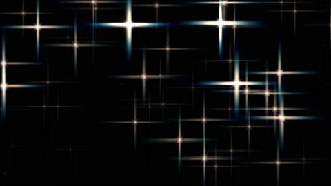 Star glow animation blink effect backgro... | Stock Video | Pond5