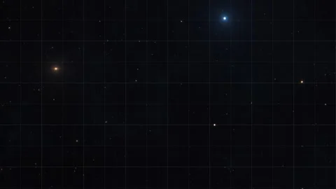 Star Map Showing Stars Passing with Anim... | Stock Video | Pond5