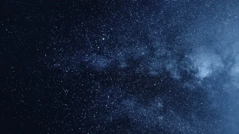 star night in time lapse. galaxy star in... | Stock Video | Pond5