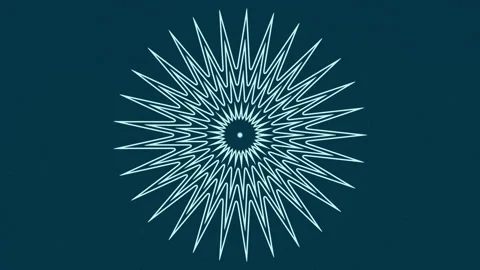 Star optical illusion animation backgrou... | Stock Video | Pond5