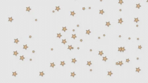 star Snow flakes overlay Winter, slowly ... | Stock Video | Pond5