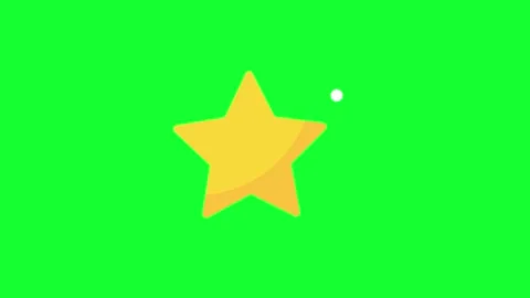 Star view green screen animation space s... | Stock Video | Pond5