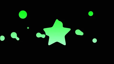 Star water drops dripping animation moti... | Stock Video | Pond5