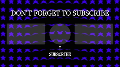 Star wave YouTube end card ending screen... | Stock Video | Pond5