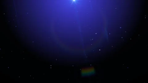 starlight on the blue sea green screen b... | Stock Video | Pond5