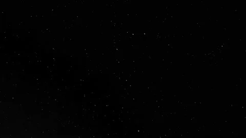 Starry night sky with moving twinkling s... | Stock Video | Pond5