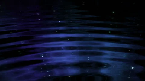 Starry Night Sky Reflecting In The Rippl... | Stock Video | Pond5