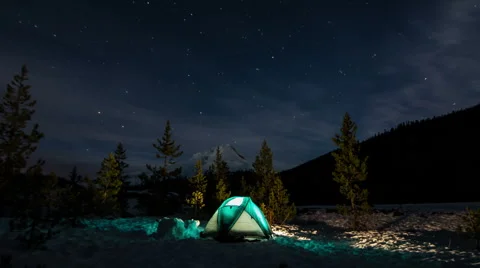 Over Night Camps Stock Videos – Royalty-Free HD & 4K Videos