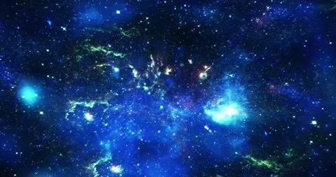 Starry Space Galaxy Motion Background 4K | Stock Video | Pond5
