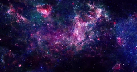Starry Space Galaxy Motion Background 4K | Stock Video | Pond5
