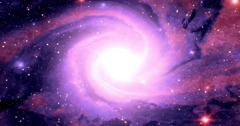 Starry Space Galaxy Motion Background 4K | Stock Video | Pond5