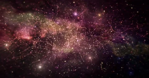 Starry Space Galaxy Motion Background 4K | Stock Video | Pond5