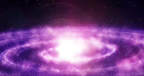 Starry Space Galaxy Motion Background 4K | Stock Video | Pond5