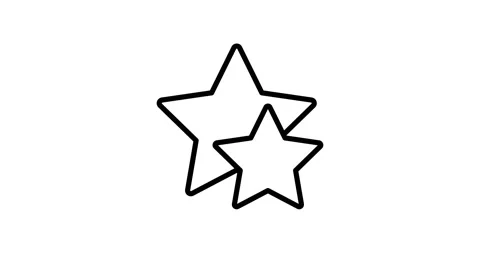 Outline Stars Stock Video Footage | Royalty Free Outline Stars Videos ...