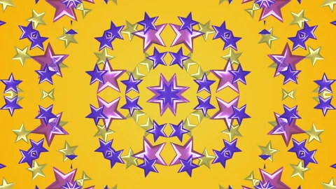 Stars rotating animation 3d background s... | Stock Video | Pond5