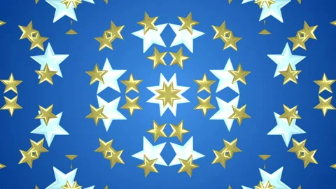 Stars rotating animation 3d background s... | Stock Video | Pond5