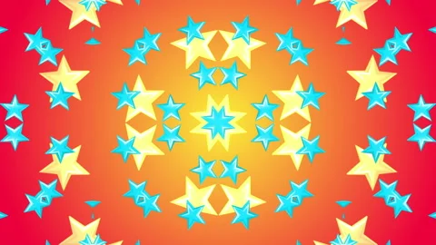Stars rotating animation 3d background s... | Stock Video | Pond5