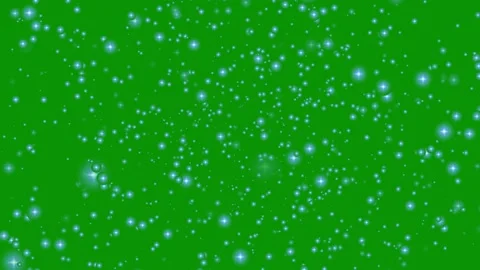 Stars shine effect on green screen backg... | Stock Video | Pond5