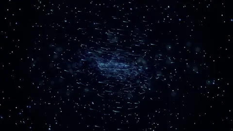 After Effects: Stars Spinning in Galaxy Loop Background AEP #283935001