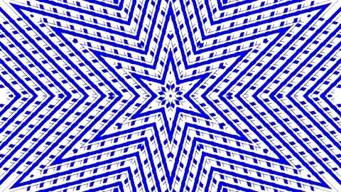 Stars Zoom Loop Blue Motion Background | Stock Video | Pond5