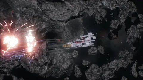 Starship Troopers and Alien Invasion in ... | Stock Video | Pond5