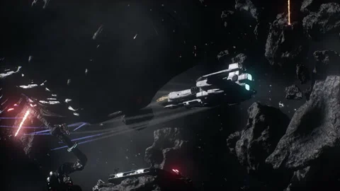 Starship Troopers and Alien Invasion in ... | Stock Video | Pond5