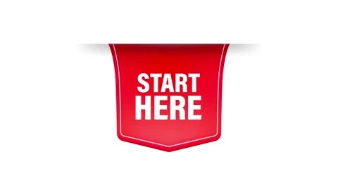 Start Here Icon Stock Videos – Royalty-Free HD & 4K Videos | Pond5