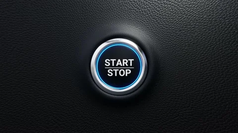 Start Stop push button animation, Just p... | Stock Video | Pond5
