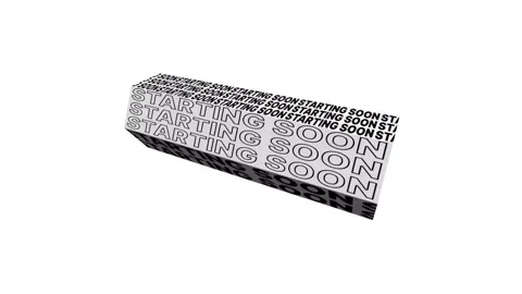 starting soon icon background animated, ... | Stock Video | Pond5