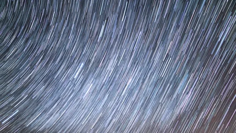 Startrails Milky Way Galaxy March Astrop... | Stock Video | Pond5