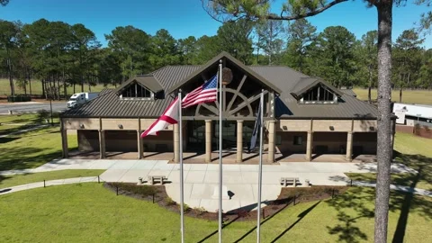 State of Alabama Welcome Center. Tourism... | Stock Video | Pond5