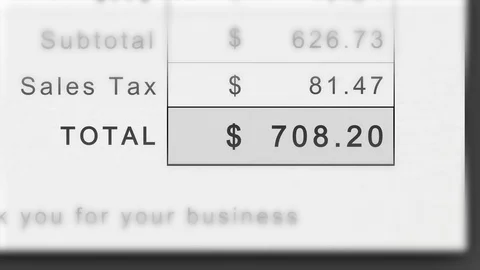 Invoice Stock Videos – Royalty-Free HD & 4K Videos