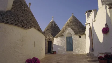 Static of the Beehive rooves of the Trul... | Stock Video | Pond5