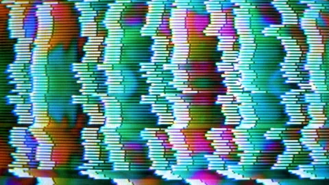 Fuzzy Tv Stock Footage ~ Royalty Free Stock Videos | Pond5