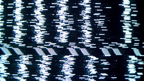 Static distortion - vcr phase failure | Stock Video | Pond5