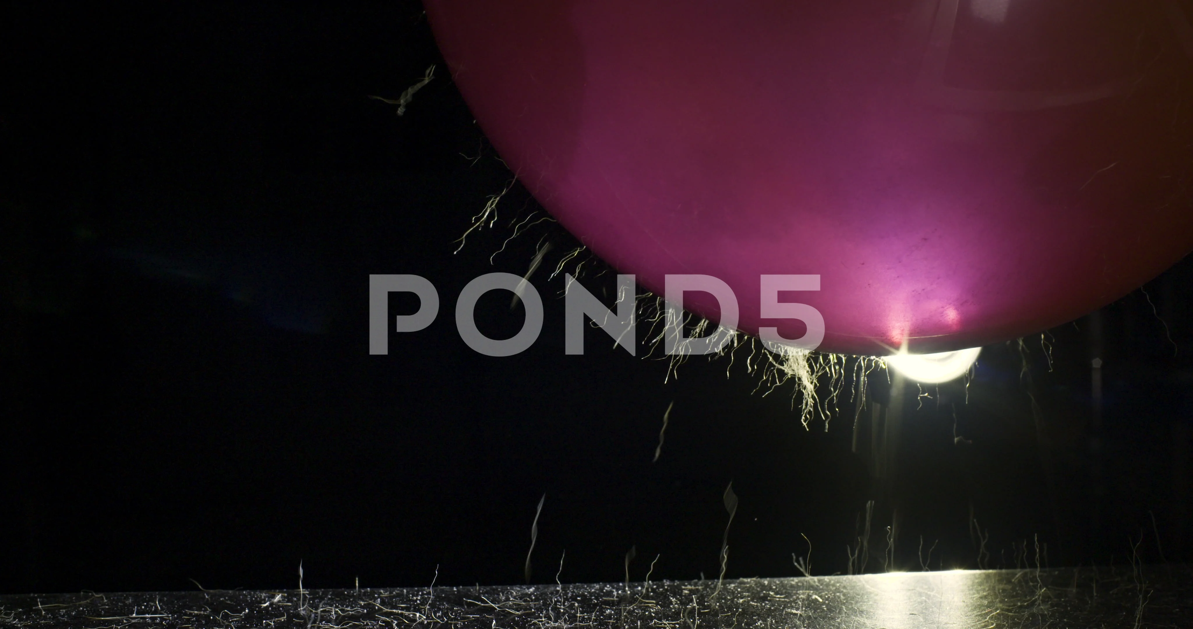 Static Electricity Balloon And Water