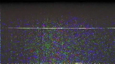 Static noise, VHS lines | Stock Video | Pond5