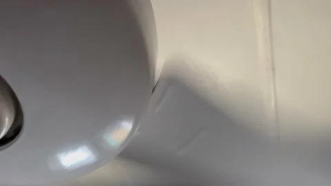 Static shot ceiling fan moving fast | Stock Video | Pond5