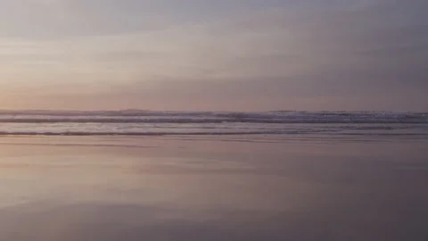 Static shot of Coast with ocean waves sp... | Stock Video | Pond5