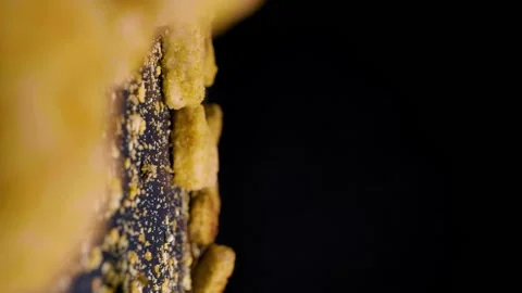 Static Shot of Falling Vegan Chicken Nug... | Stock Video | Pond5