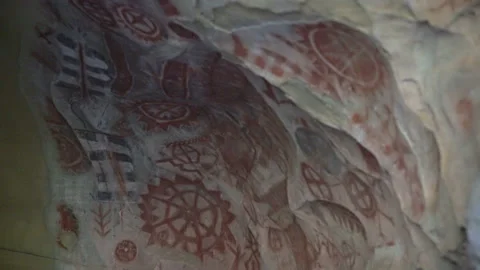 Native American Cave Art Stock Footage ~ Royalty Free Stock Videos | Pond5